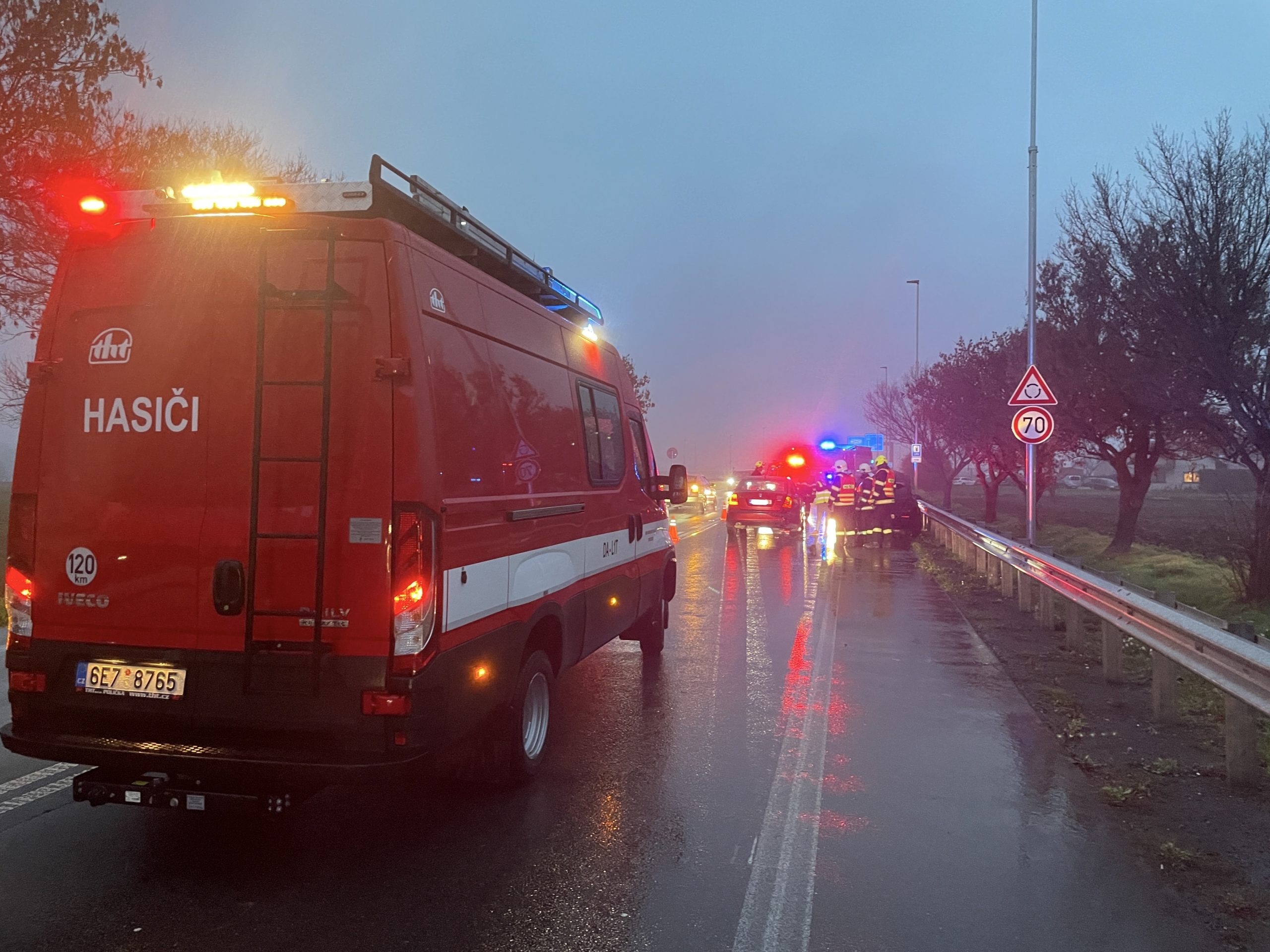 Dopravní nehoda – HASIČI VYSOKÉ MÝTO